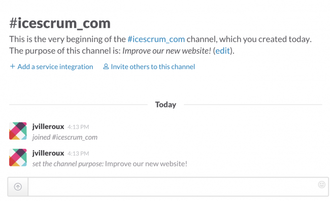 Slack (R6) – iceScrum