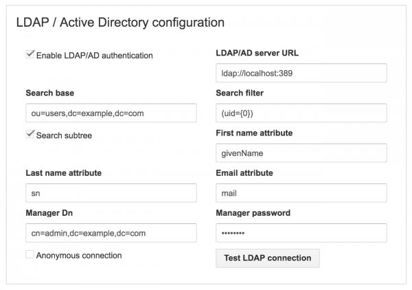 Ldap Active Directory Icescrum