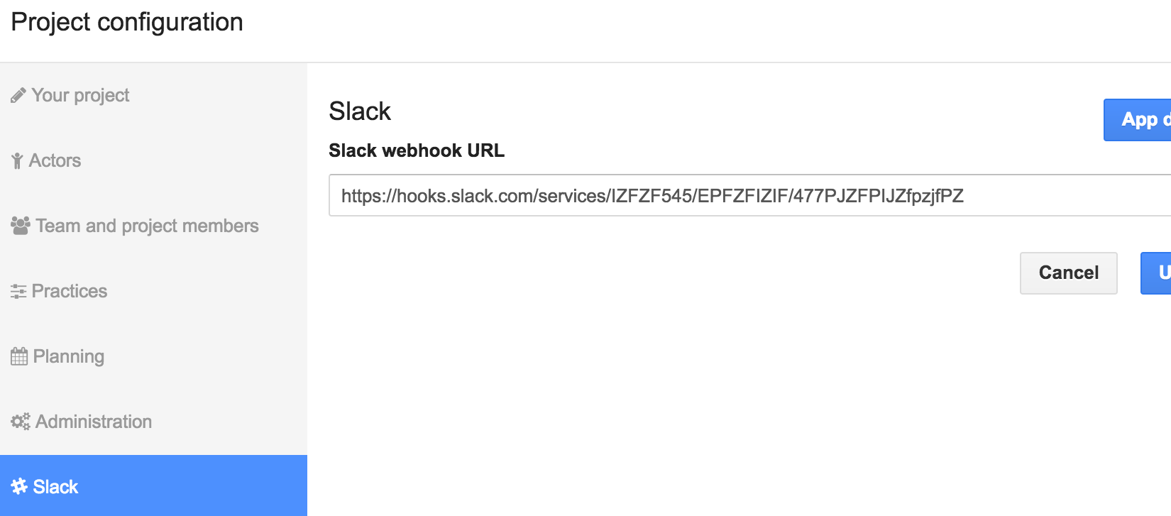 Slack – iceScrum