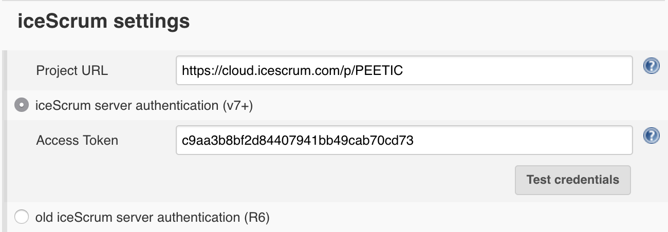 Continuous integration – iceScrum