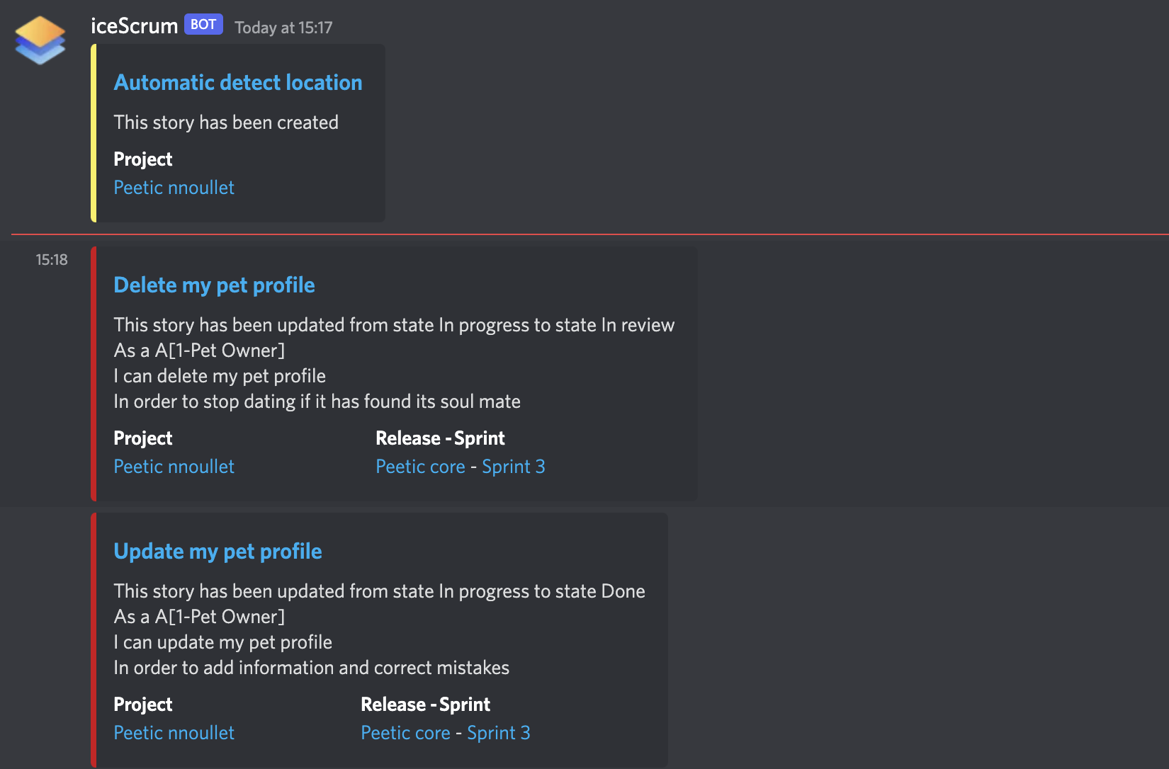 Discord – iceScrum